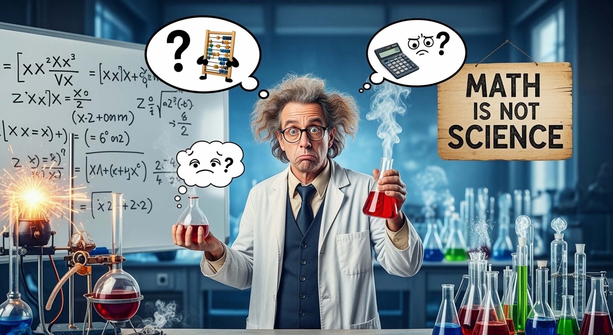 Is Physics Math or Science? - Mathematics in Physics - Beating Gravity